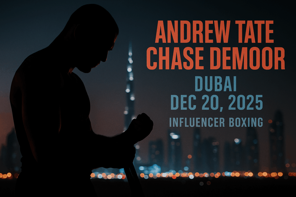 Andrew Tate’s Dubai Fight Is a Business Story — Not Just a Brawl ...